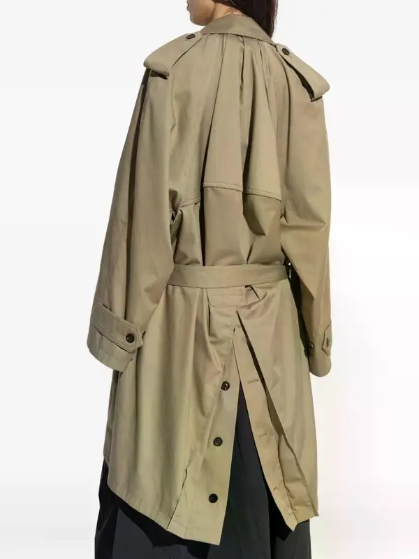 Balenciaga Belted Single-breasted Trench Coat