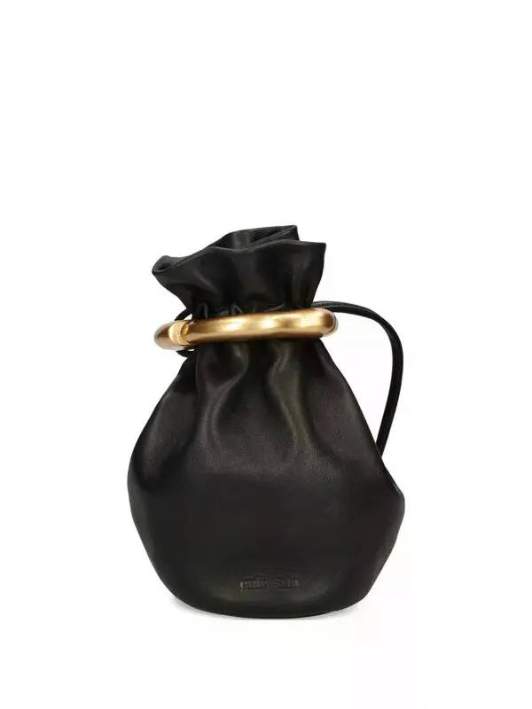 Cult Gaia Asa Drawstring Bucket Bag