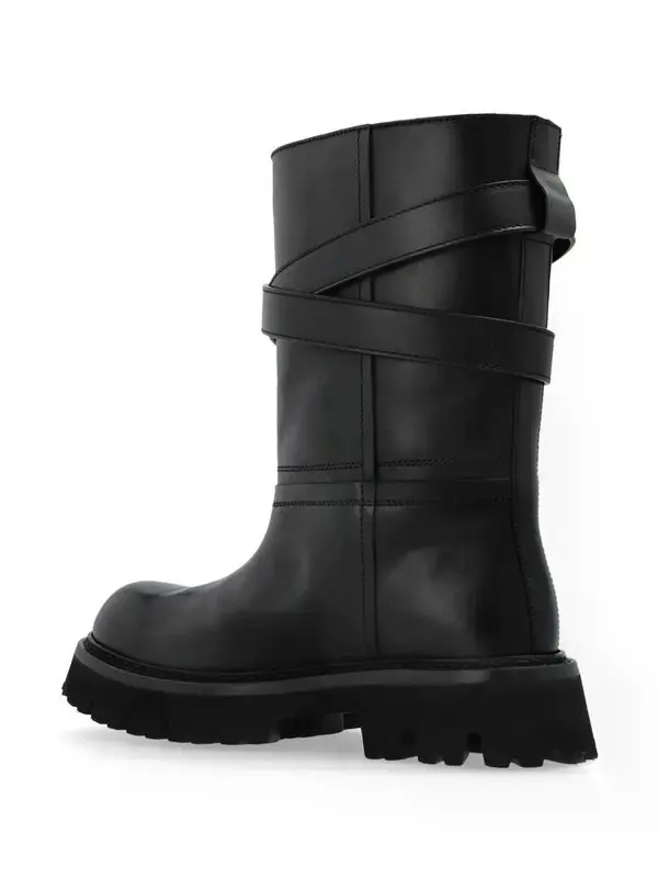 Moschino Buckle-strap Boots
