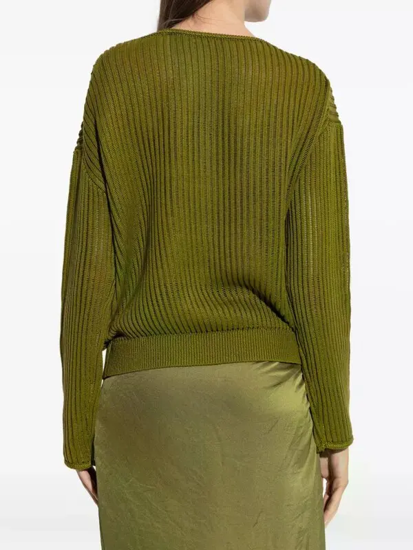 Theory Ribbed Pima Cotton Sweater