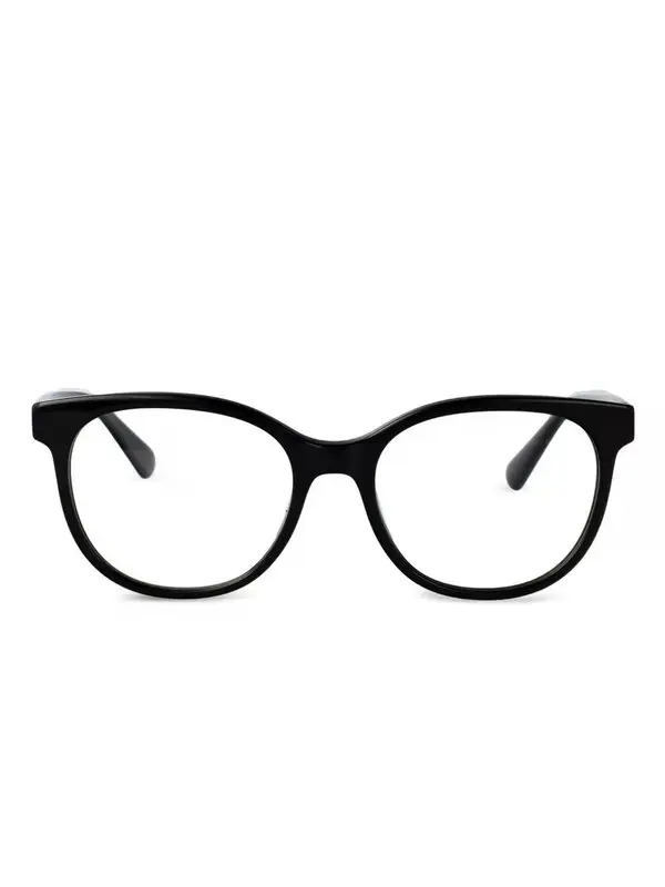 Longchamp Round-frame Glasses - Black