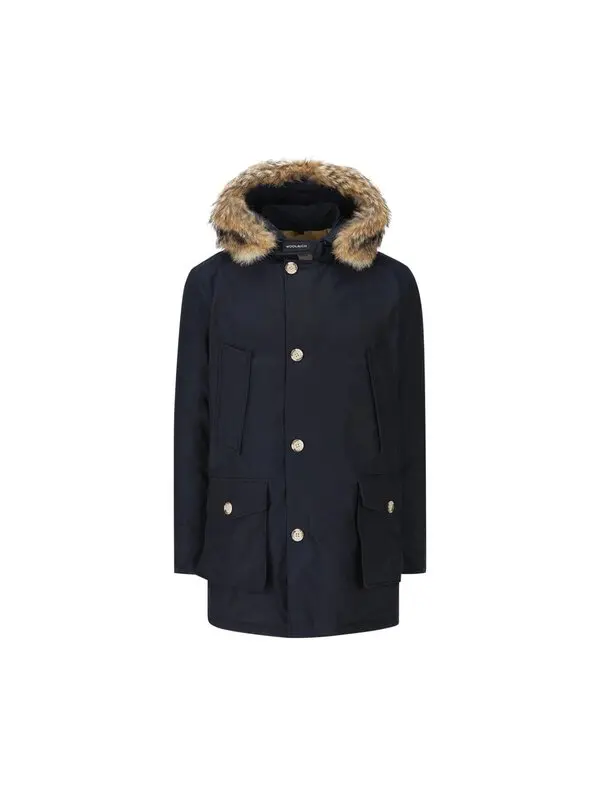 Woolrich Arctic Ramar Cloth Parka - Melton Blue