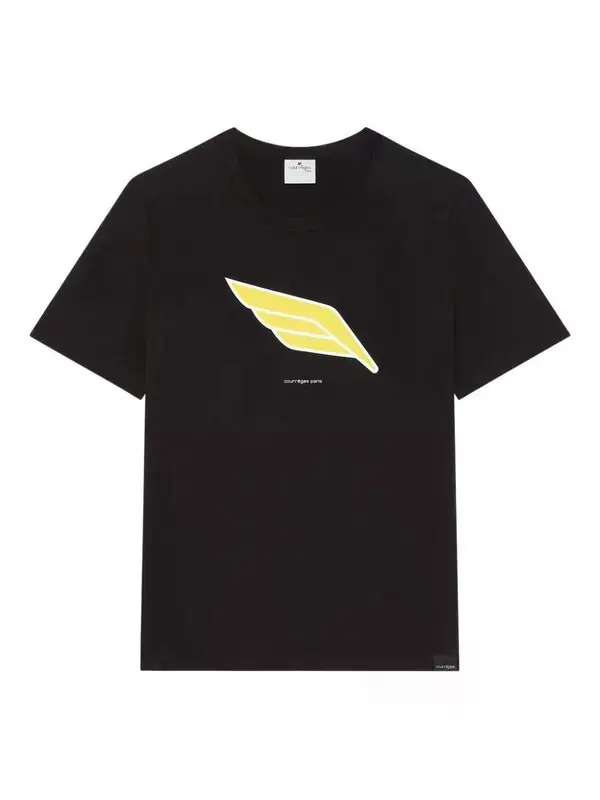 COURREGES Wing-print T-shirt