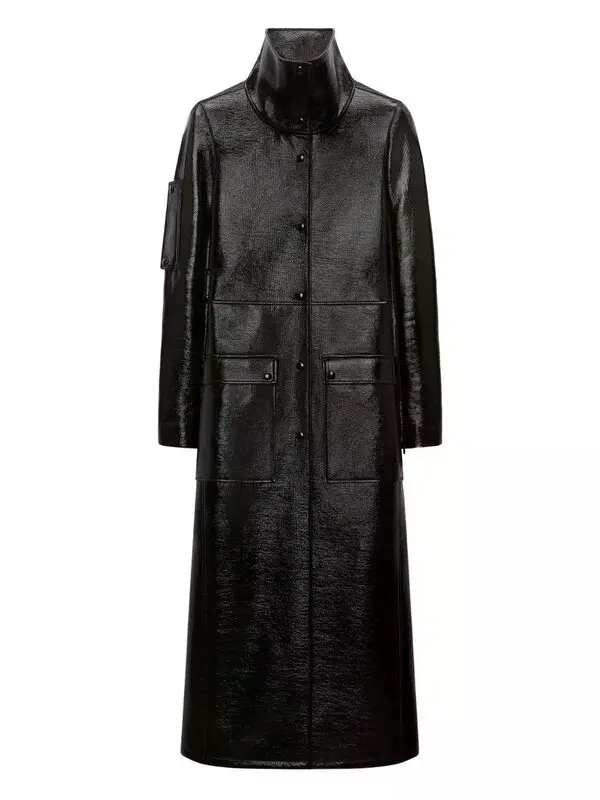 COURREGES High-shine Trench Coat