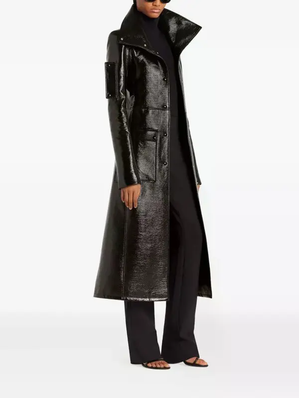COURREGES High-shine Trench Coat