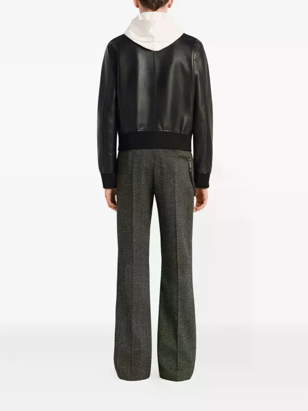 COURREGES Bootcut Trousers With Strap Detail
