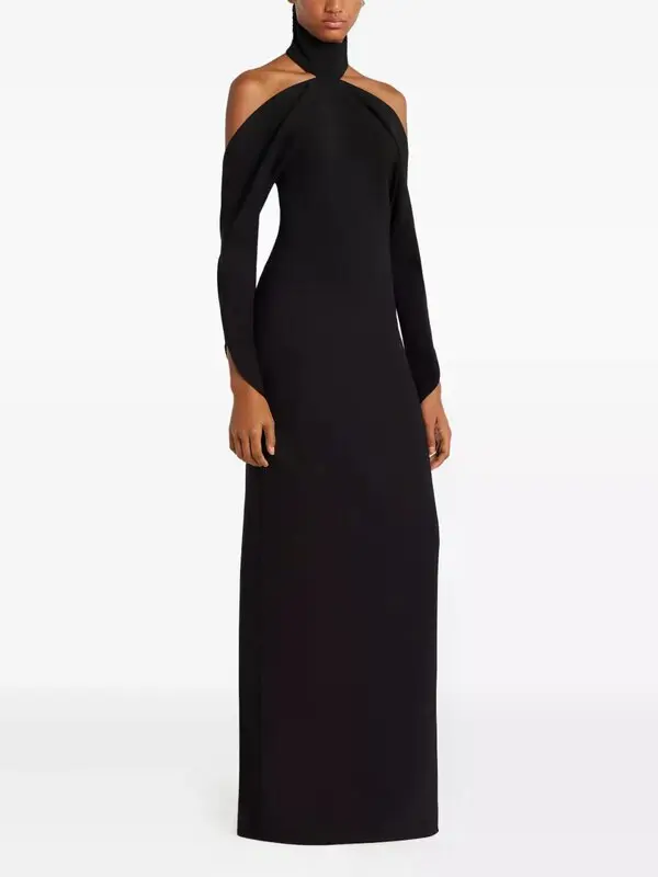 COURREGES Cut-out Long-sleeve Gown
