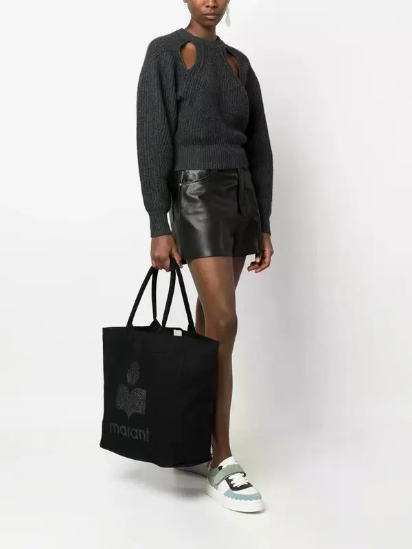 Isabel Marant Étoile Yenky Logo-print Tote Bags