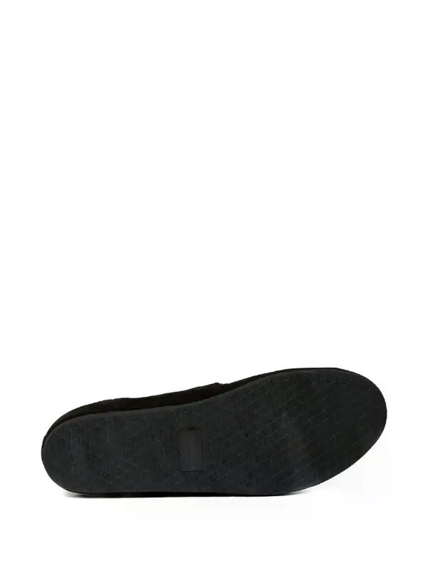SCAROSSO Leggera Suede And Nylon Sneakers - Black