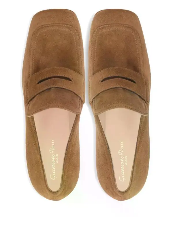 GIANVITO ROSSI Rouen Platform Loafers