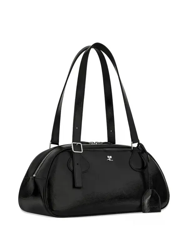 COURREGES Leather Shoulder Bag