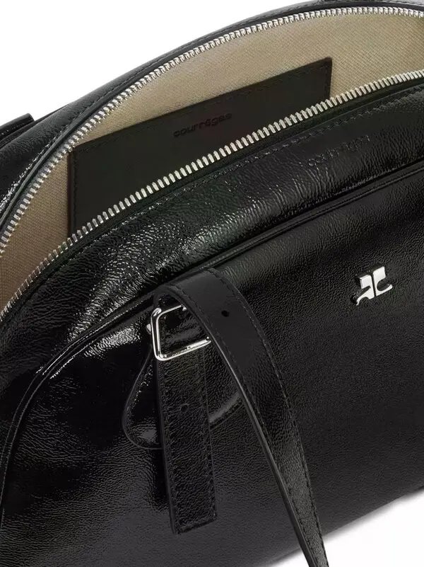 COURREGES Leather Shoulder Bag