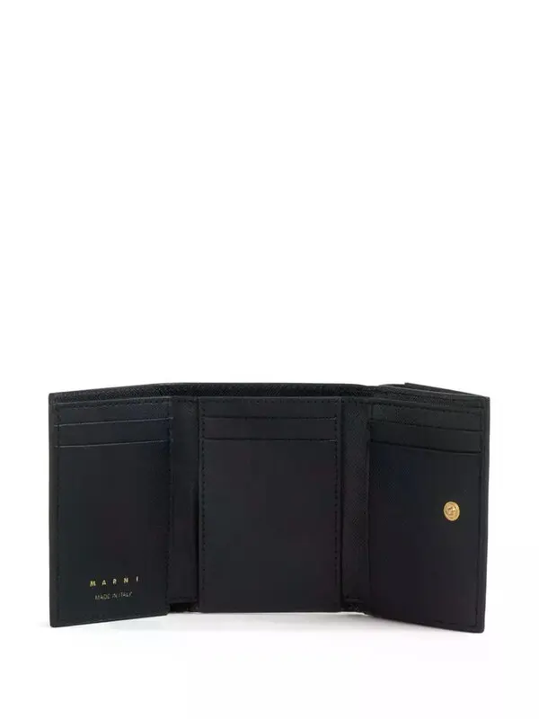 Marni Tri-fold Leather Wallet