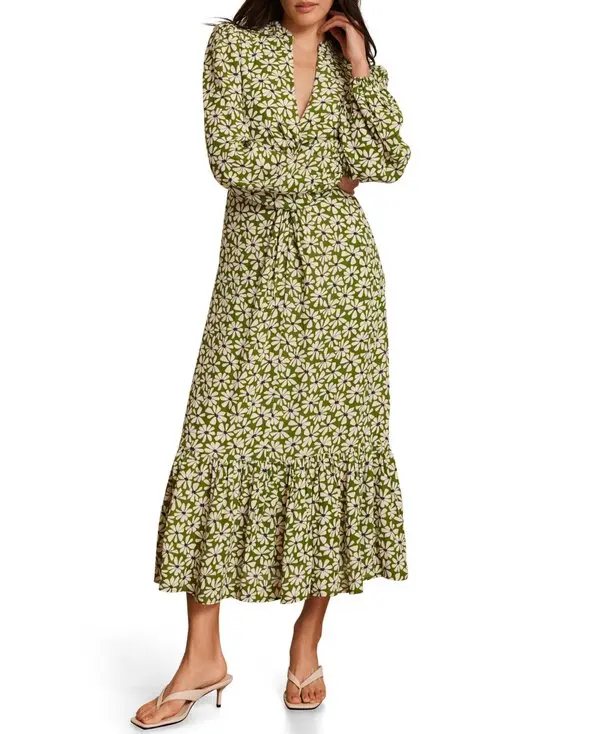 neon green ruffle dress 1395) Halter flared glitz national pageant dress. (neon green) / 3 ~ –  janicejackie main image 0