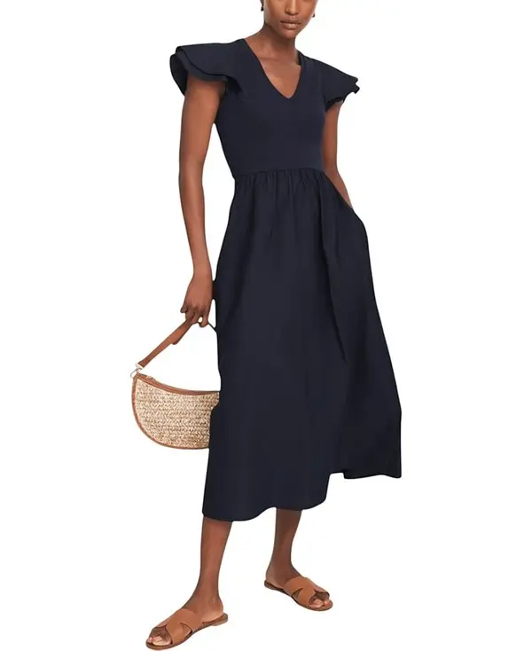 Mint Velvet Jersey Midi Dress