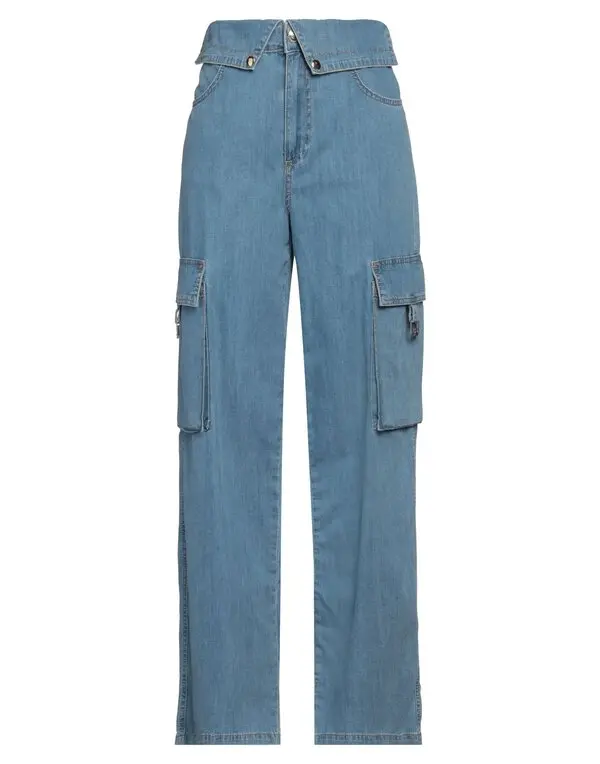 Liu Jo Cotton Cargo Jeans
