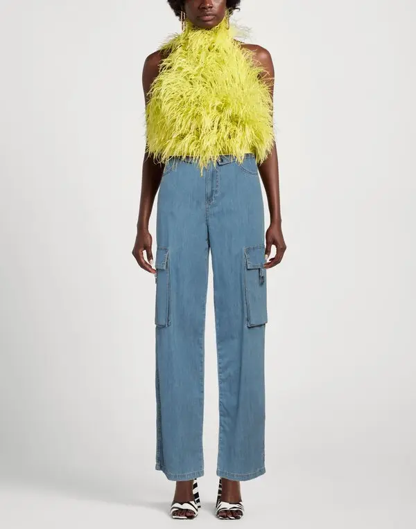 Liu Jo Cotton Cargo Jeans