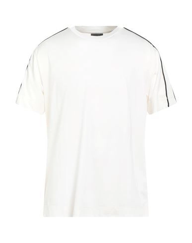 Emporio Armani T-shirt Size Lyocell, Cotton - Ivory