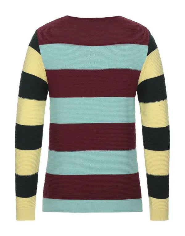 TAKESHY KUROSAWA Striped Lightweight Knit Sweater