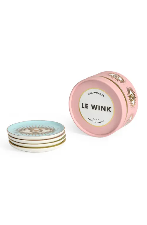 Jonathan Adler Le Wink Coaster Set