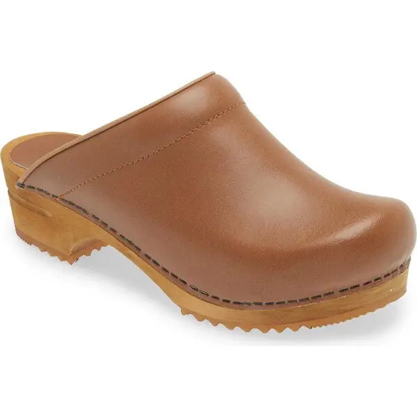 SANITA Lotte Clogs - Cognac