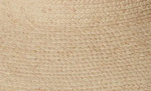 Janessa Leoné Birdie Packable Wide Brim Straw Visor - Natural