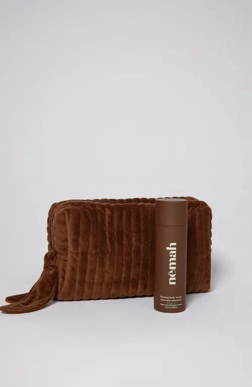 NĒMAH Velvet Beauty Bag