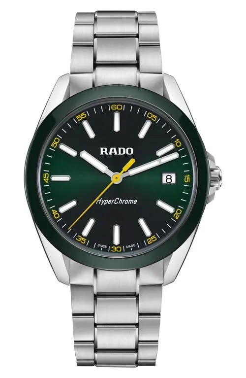 RADO Hyperchrome Bracelet Watch - Green