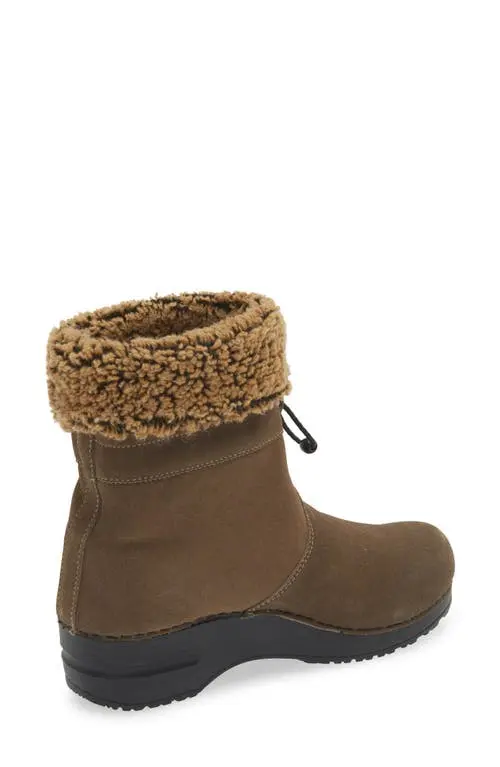 SANITA Yama Fleece Bootie - Brown