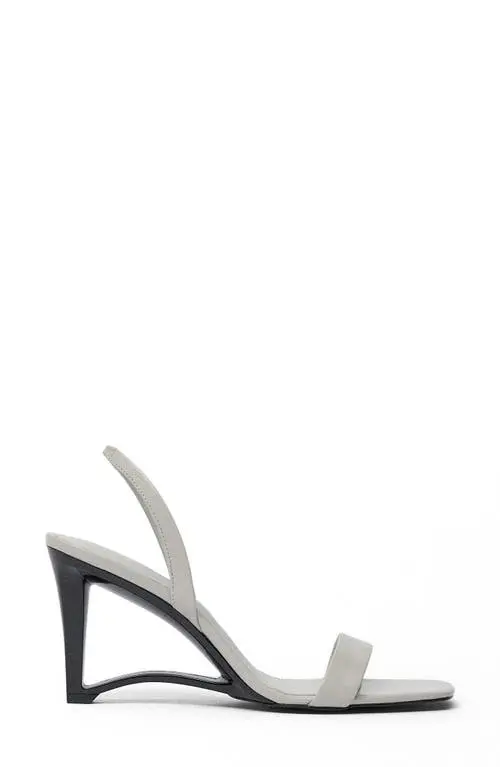 Mango Slingback Wedge Sandal
