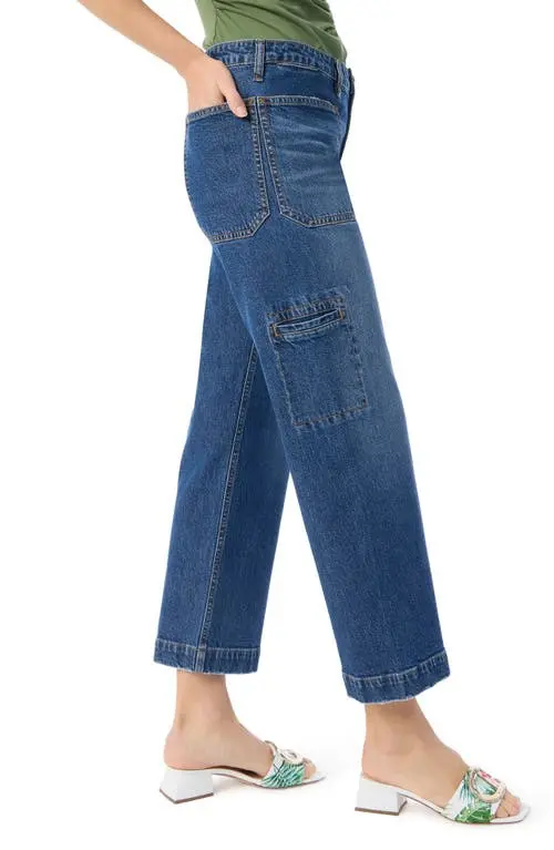 DO BY DEE OCLEPPO Noemi Patch Pocket Ankle Straight-leg Jeans