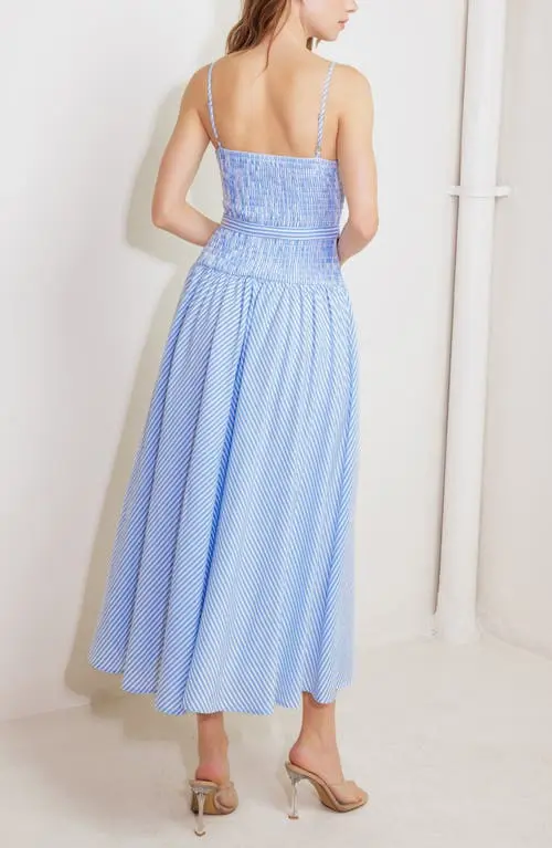 FREEMARKET Smocked Bodice Cotton-blend Sundress