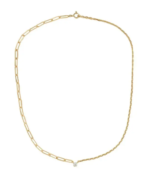 Yvonne Léon 18-karat Necklace With Diamond - Gold