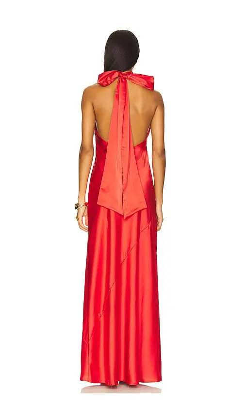 Show Me Your Mumu Lisa Maxi Dress - Red