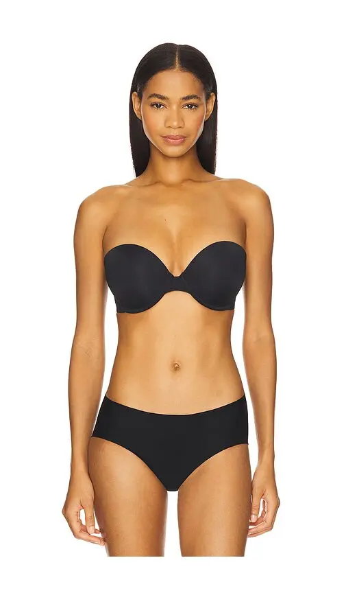 SKARLETT BLUE Breathless Strapless Plunge Bra - Black