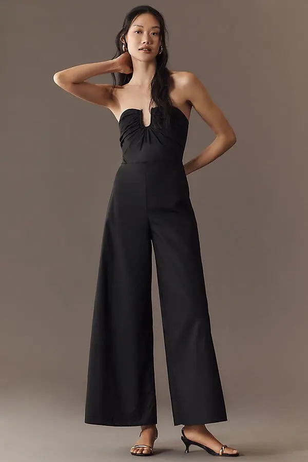 Bardot Lora Poplin Jumpsuit