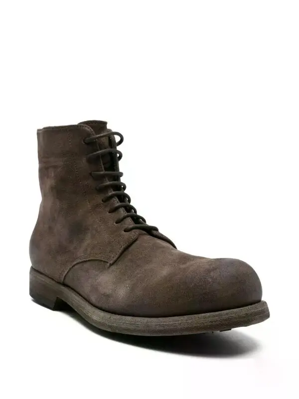 Officine Creative Lace-up Zip-up Boots