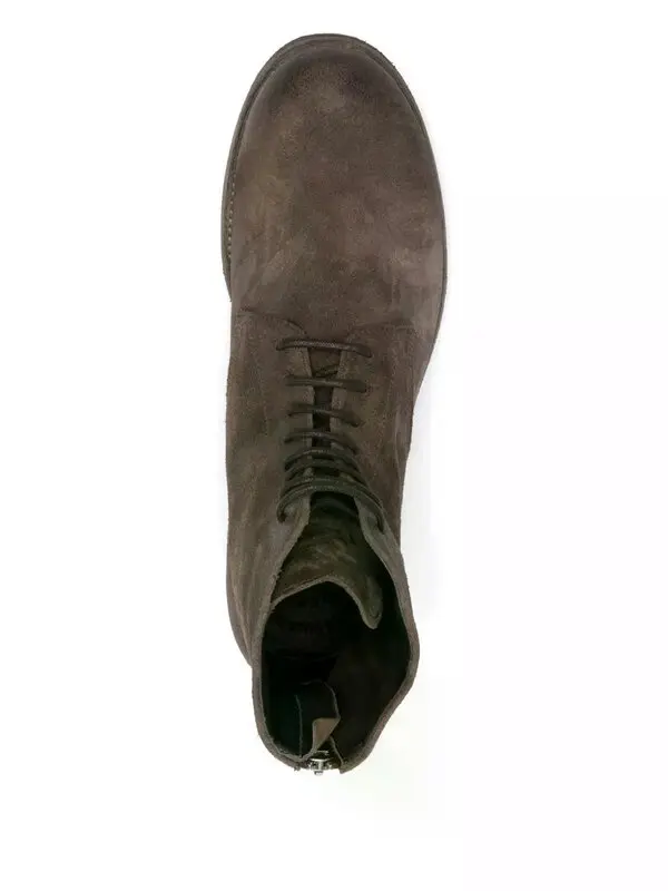Officine Creative Lace-up Zip-up Boots
