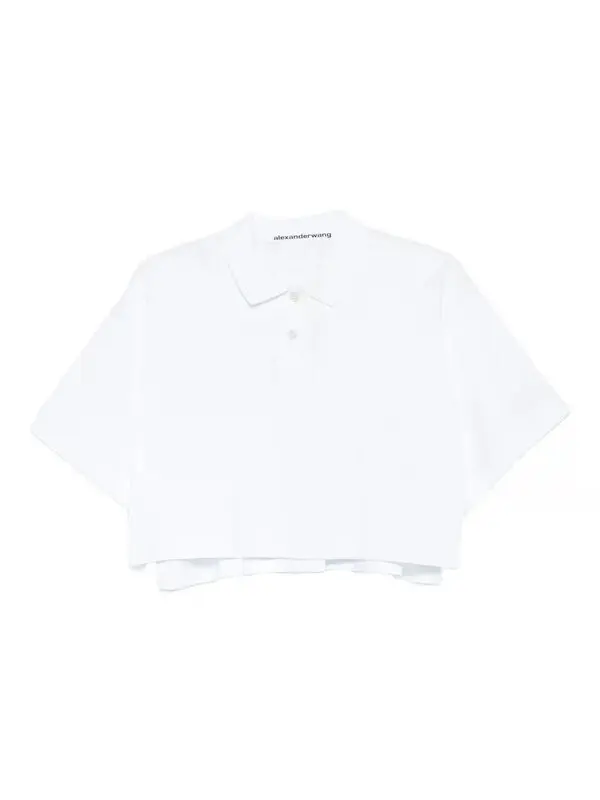 Alexander Wang Short-sleeve Polo Shirt