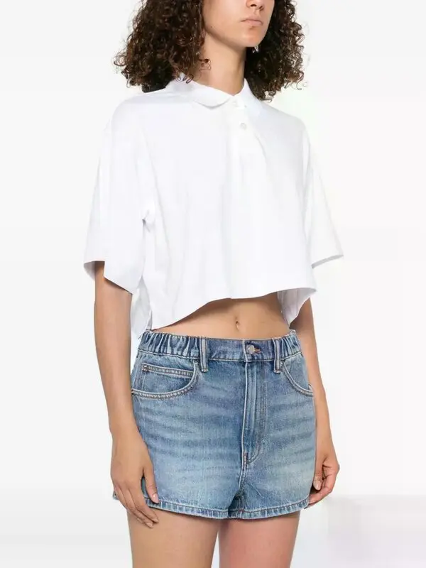 Alexander Wang Short-sleeve Polo Shirt