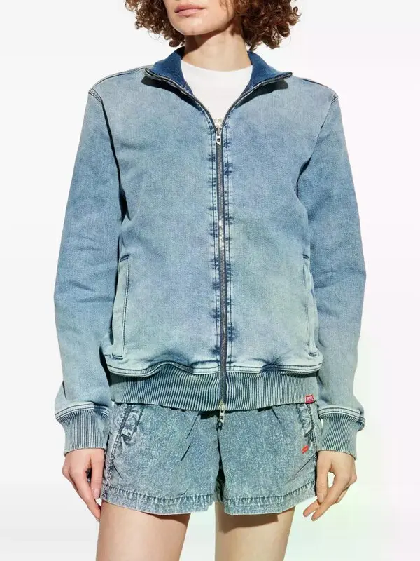 DIESEL® Zip-front Denim Jacket