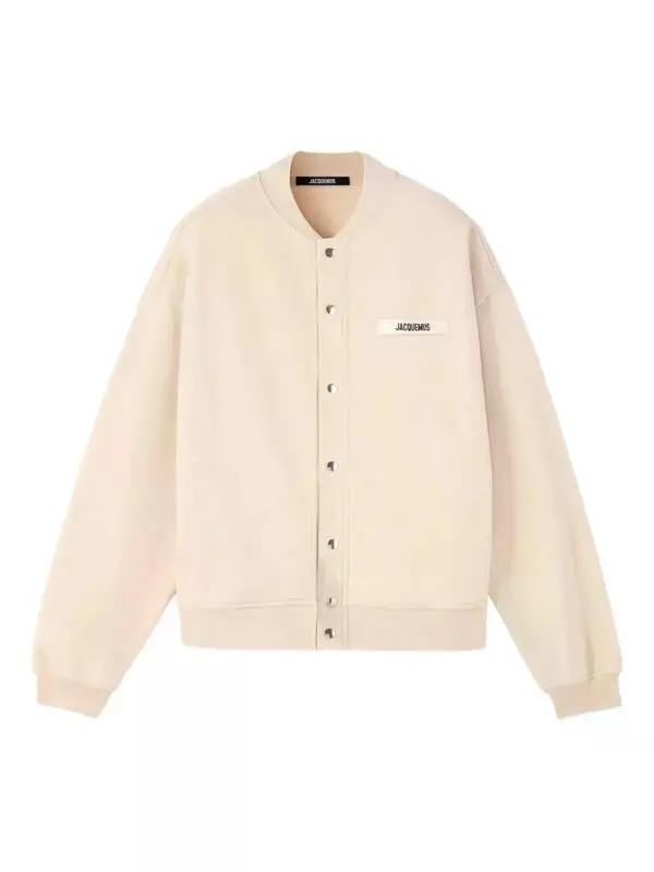 Jacquemus Gros Grain Button-fastening Logo-plaque Cardigan