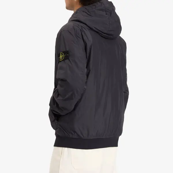 Stone Island Nylon Hooded Primaloft Jacket - Ink