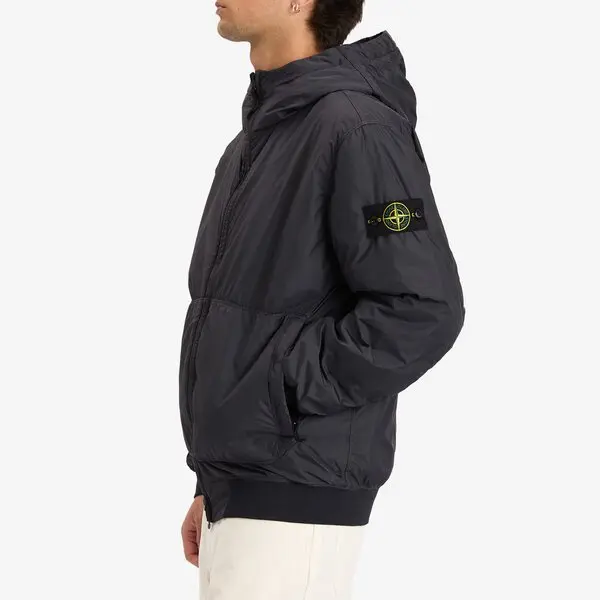 Stone Island Nylon Hooded Primaloft Jacket - Ink