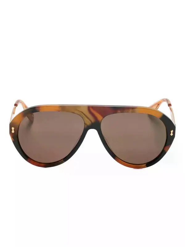 Gucci Navigator-frame Sunglasses