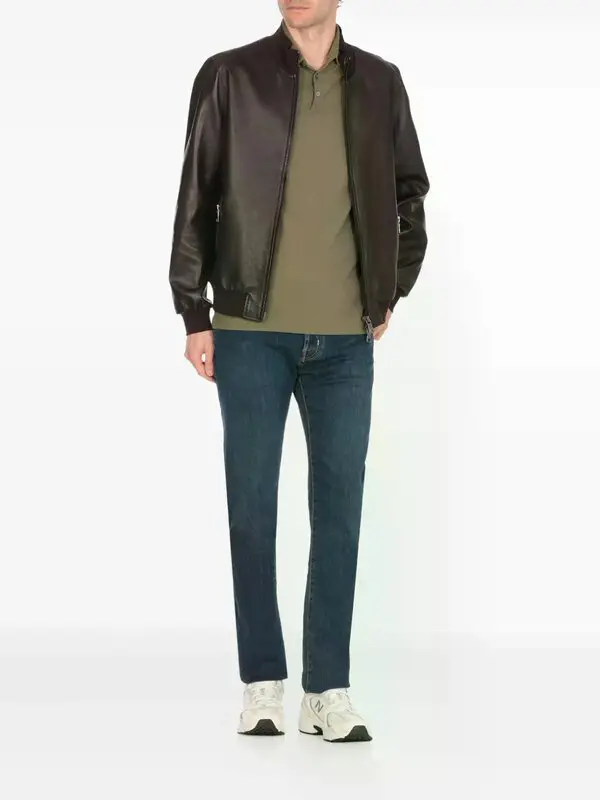 Jacob Cohen Contrast-stitching Jeans - Blue