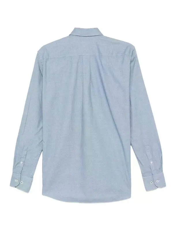 BOSS Cotton Shirt - Blue