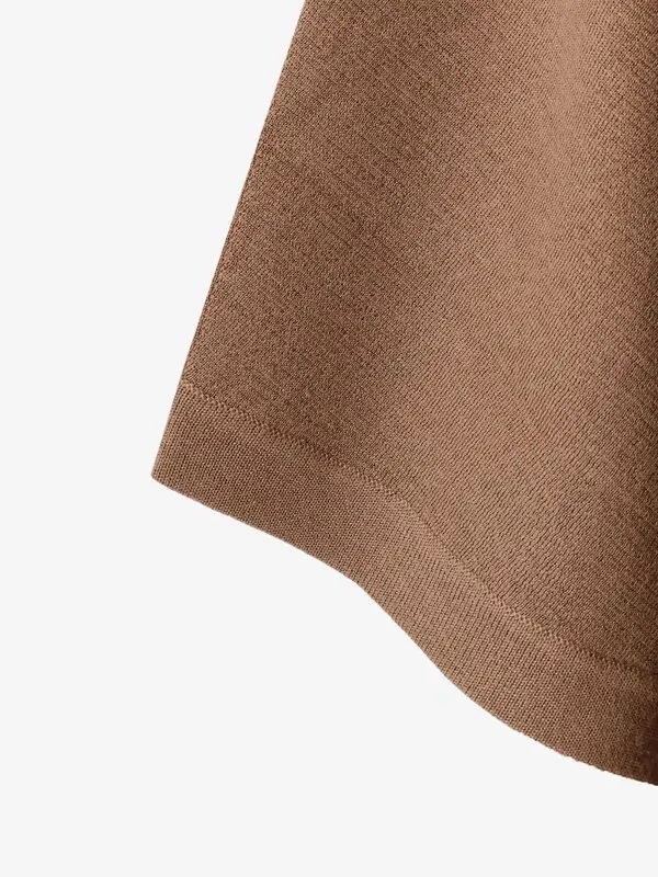 Max Mara Aster Virgin Wool Cardigan - Beige