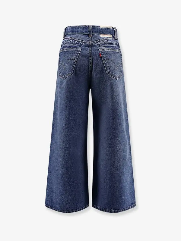Sacai X Levi'S® Wide Leg Jeans - Blue | Editorialist