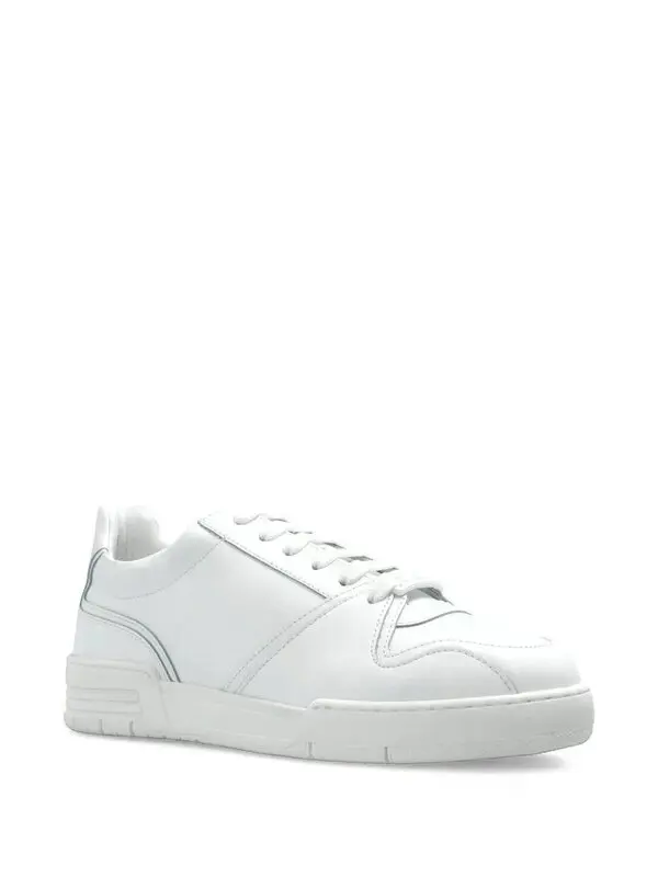 Moschino Lace-up Panelled Sneakers